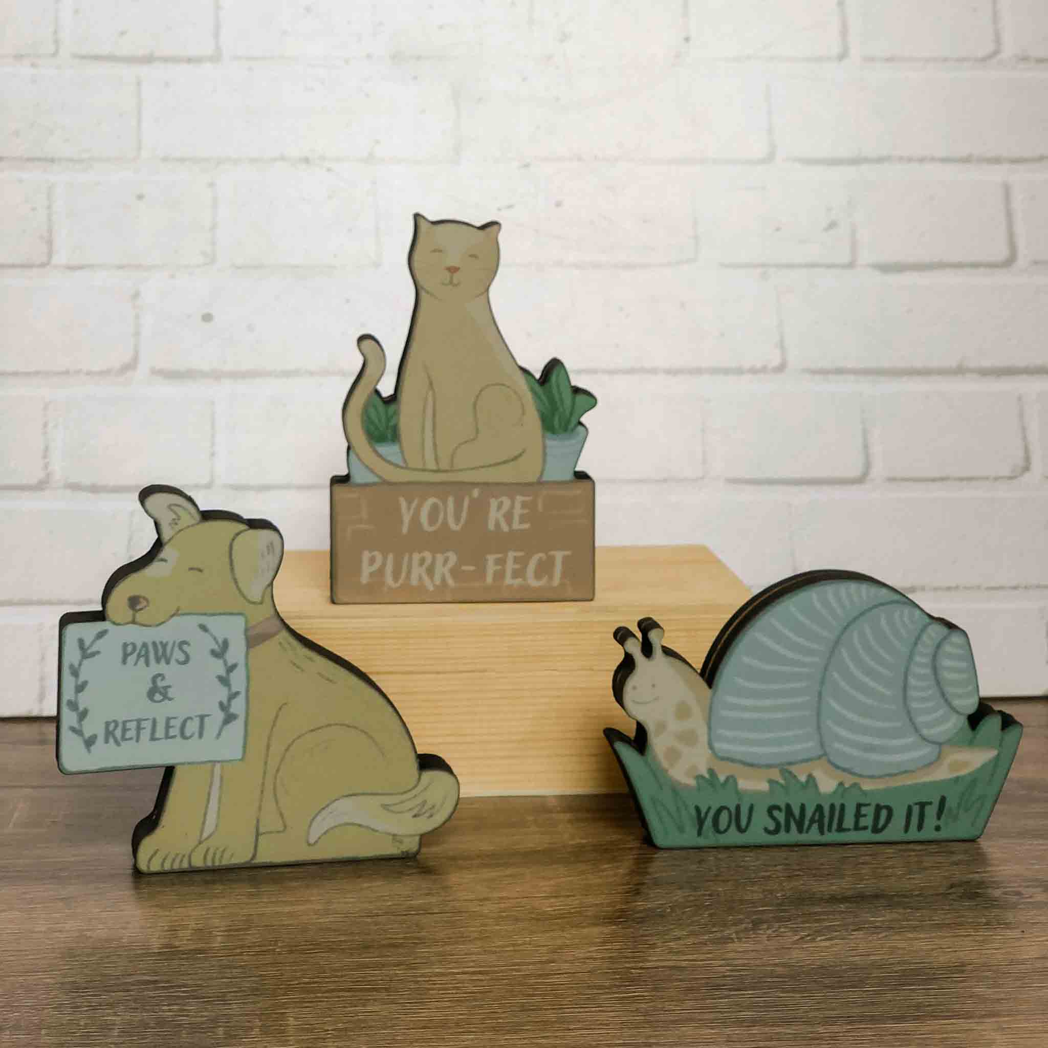 Buy Quirky Printed Desk Pets Decor Online On Zwende