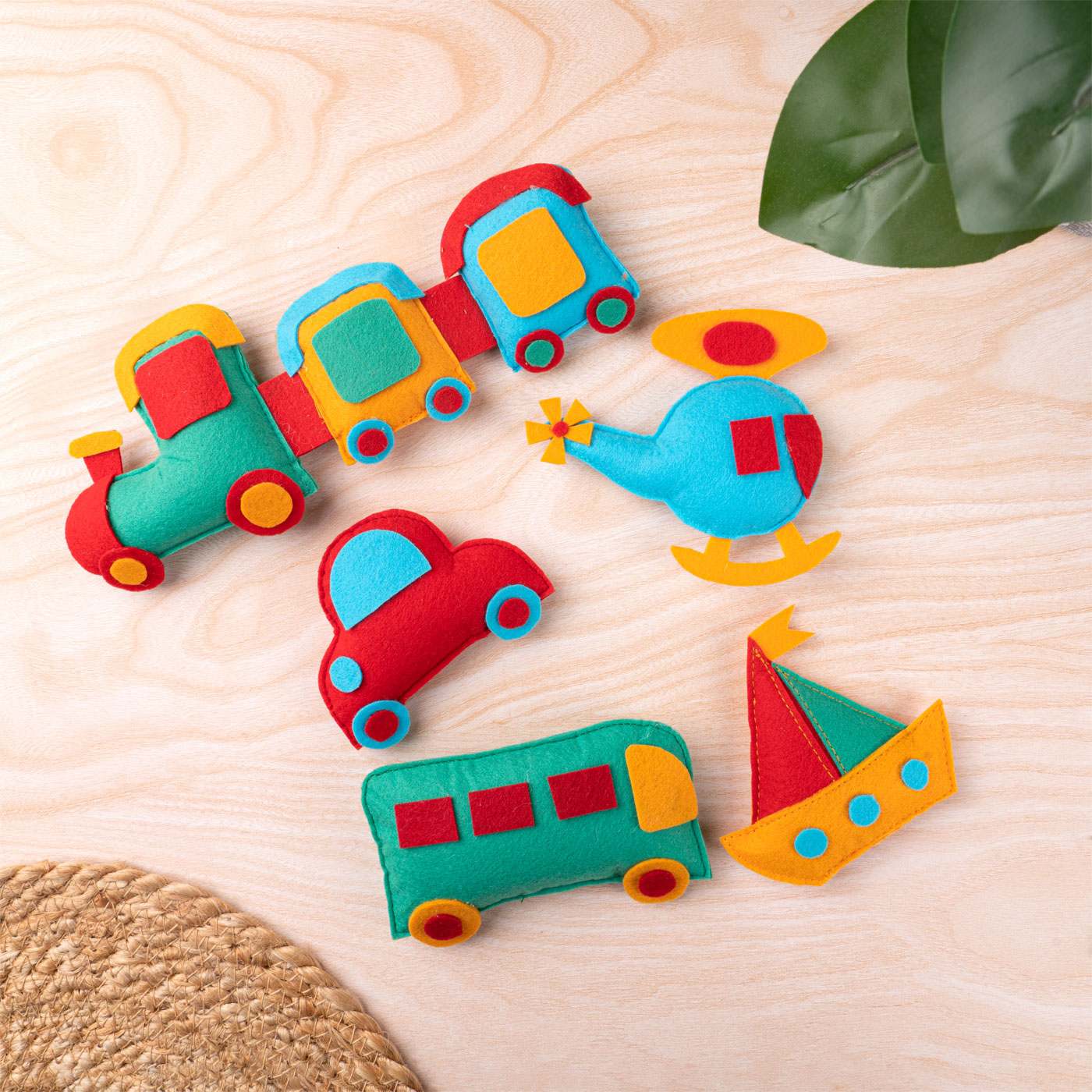 Buy Handcrafted Transport Themed Playset Online On Zwende