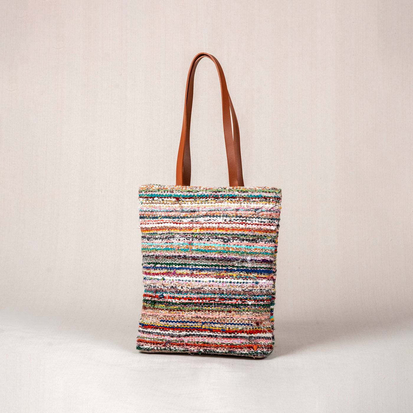Buy Handcrafted Dari Weave Tote Bag Online On Zwende