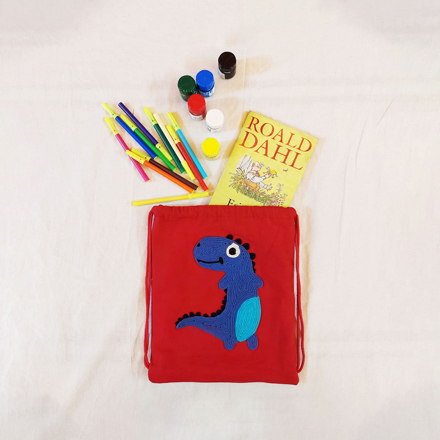 Buy Embroidered Kid's Animal Theme Backpack for School & Trips Online ...