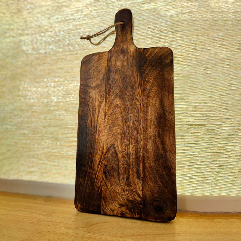 Seasoned Mango Wood Long Cheese Board – Zwende