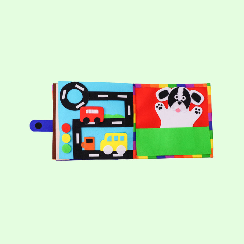 Personalized Interactive Busy Board Book for Toddlers – Zwende