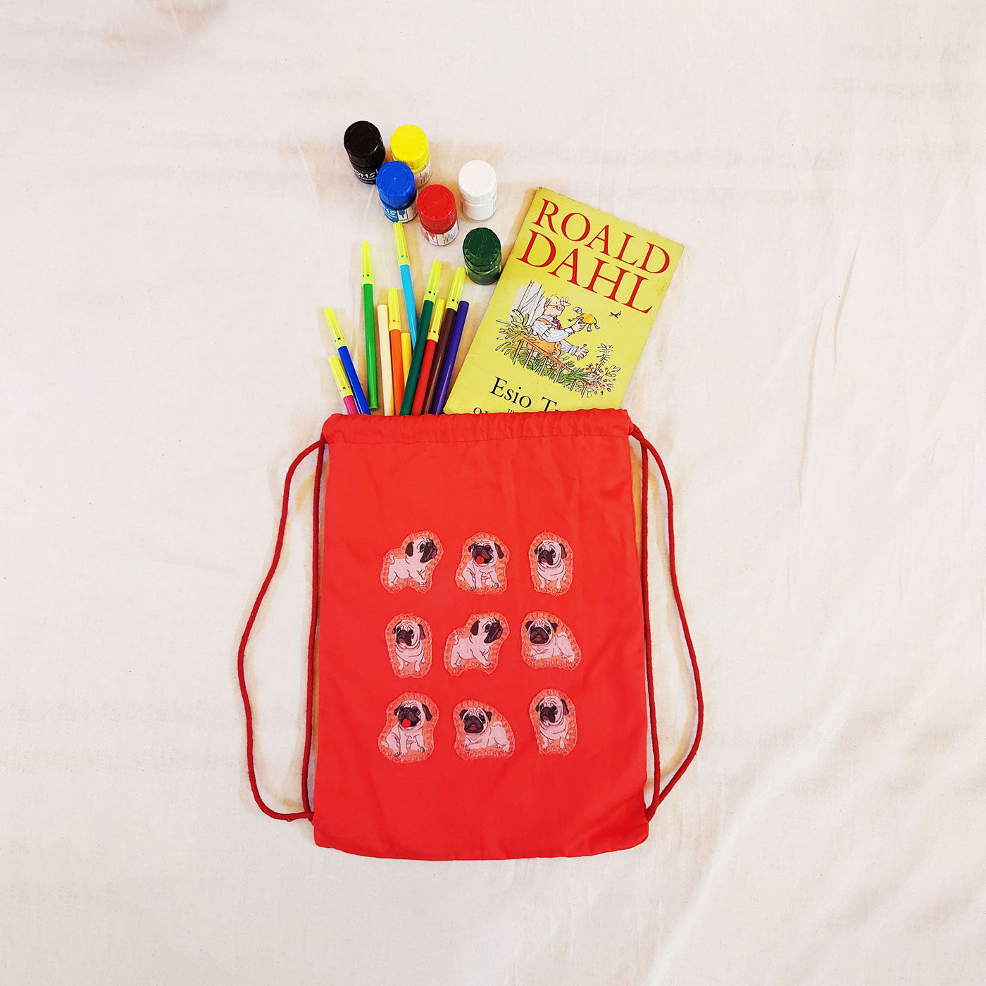 Buy Embroidered Kid's Animal Theme Backpack for School & Trips Online ...