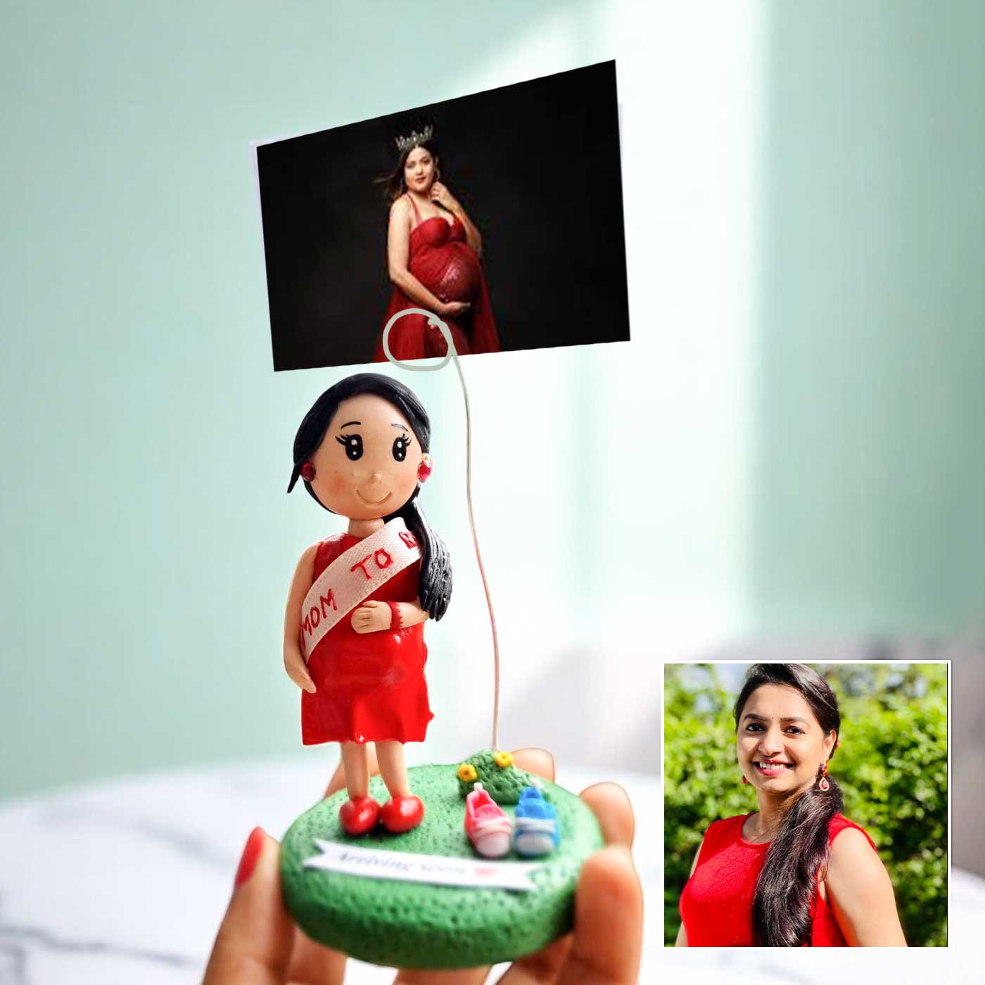 Buy Photo Personalized Miniature Clay Dolls Online On Zwende