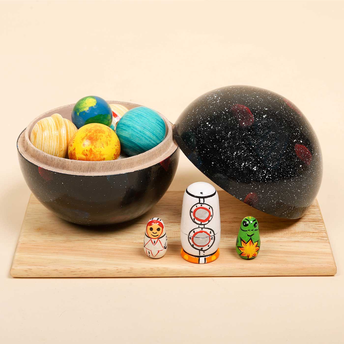 Buy Space Explorer Wooden Toys | Set of 13 Online On Zwende