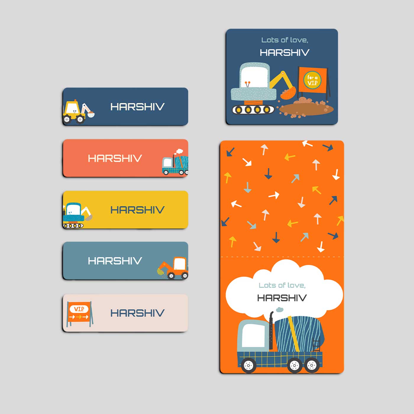 Buy Personalized Let'S Build Theme Sticker Sheet | 40 Stickers Online ...