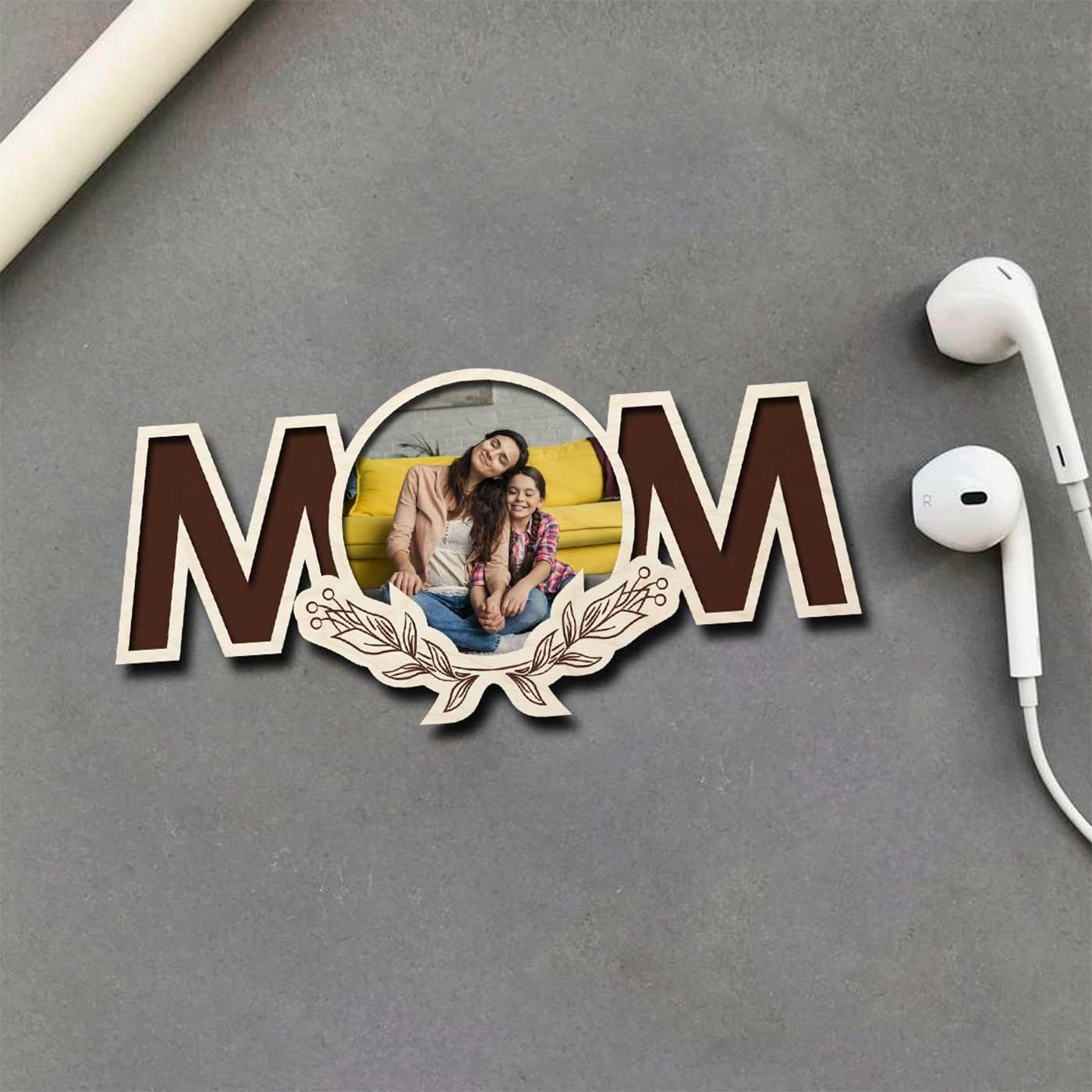 Buy Photo Personalized Mom Theme Wooden Photo Frame Online On Zwende