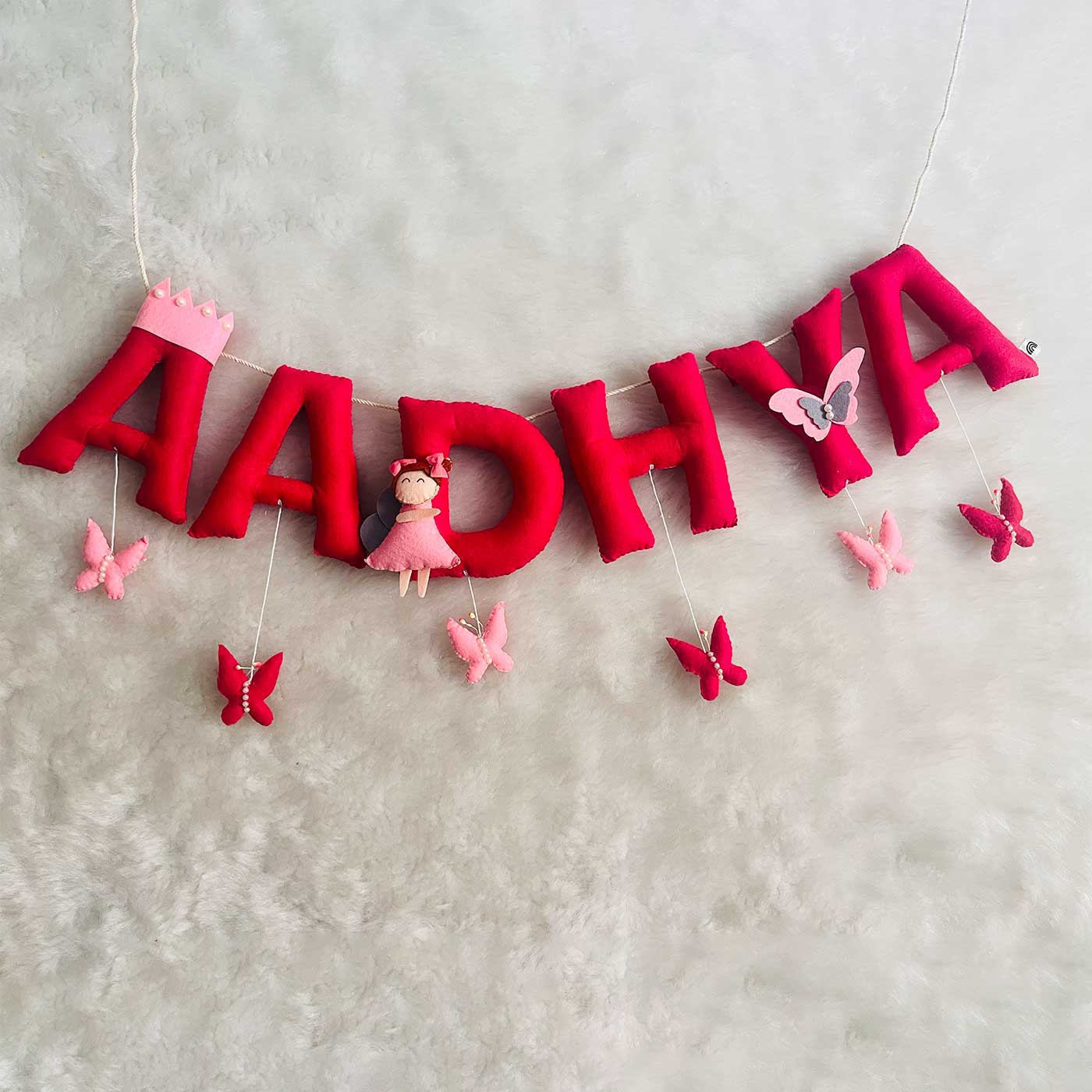 Buy Handcrafted Personalized Minimalistic Bunting For Kids Online On Zwende