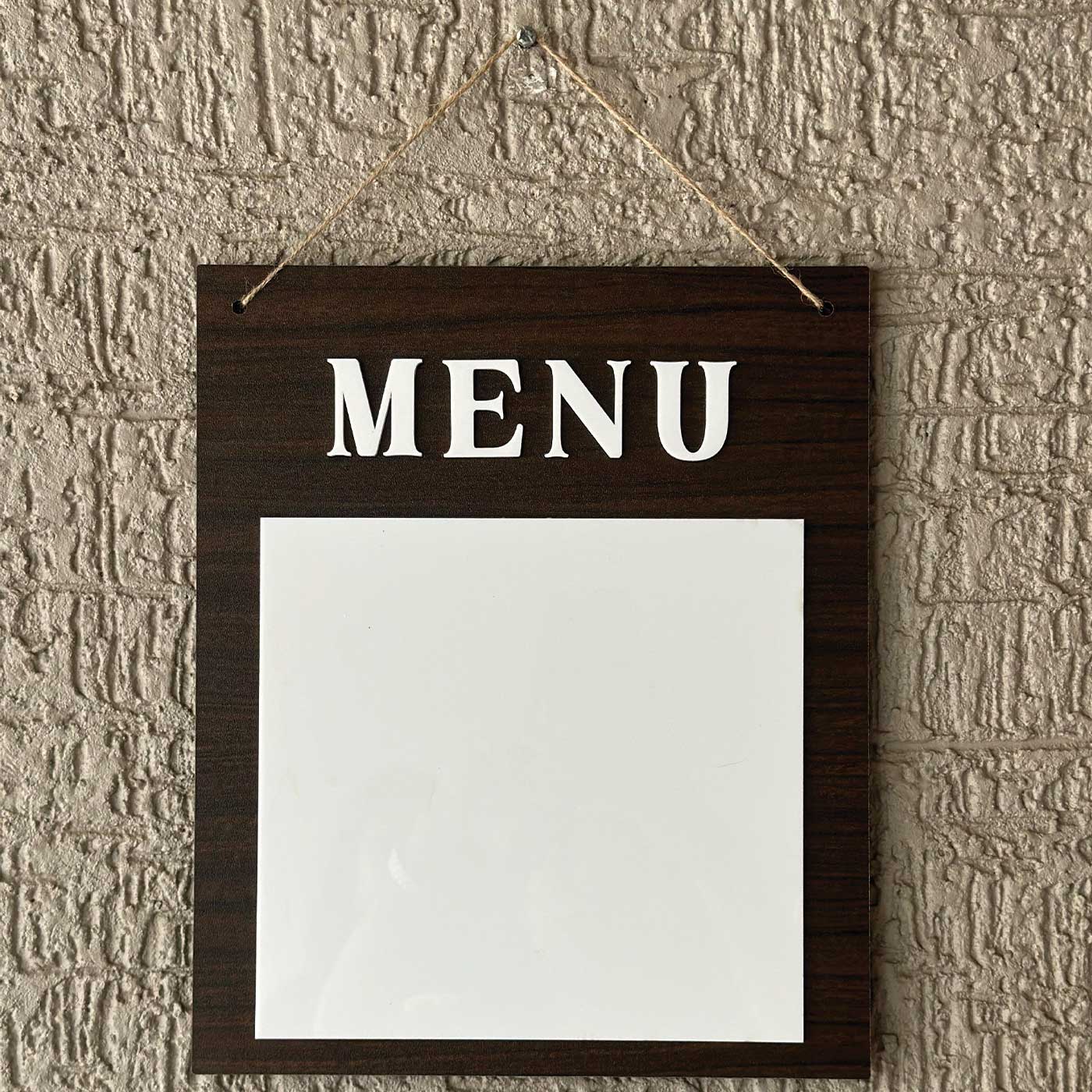 Buy Handmade Small Wooden Menu Board Online On Zwende