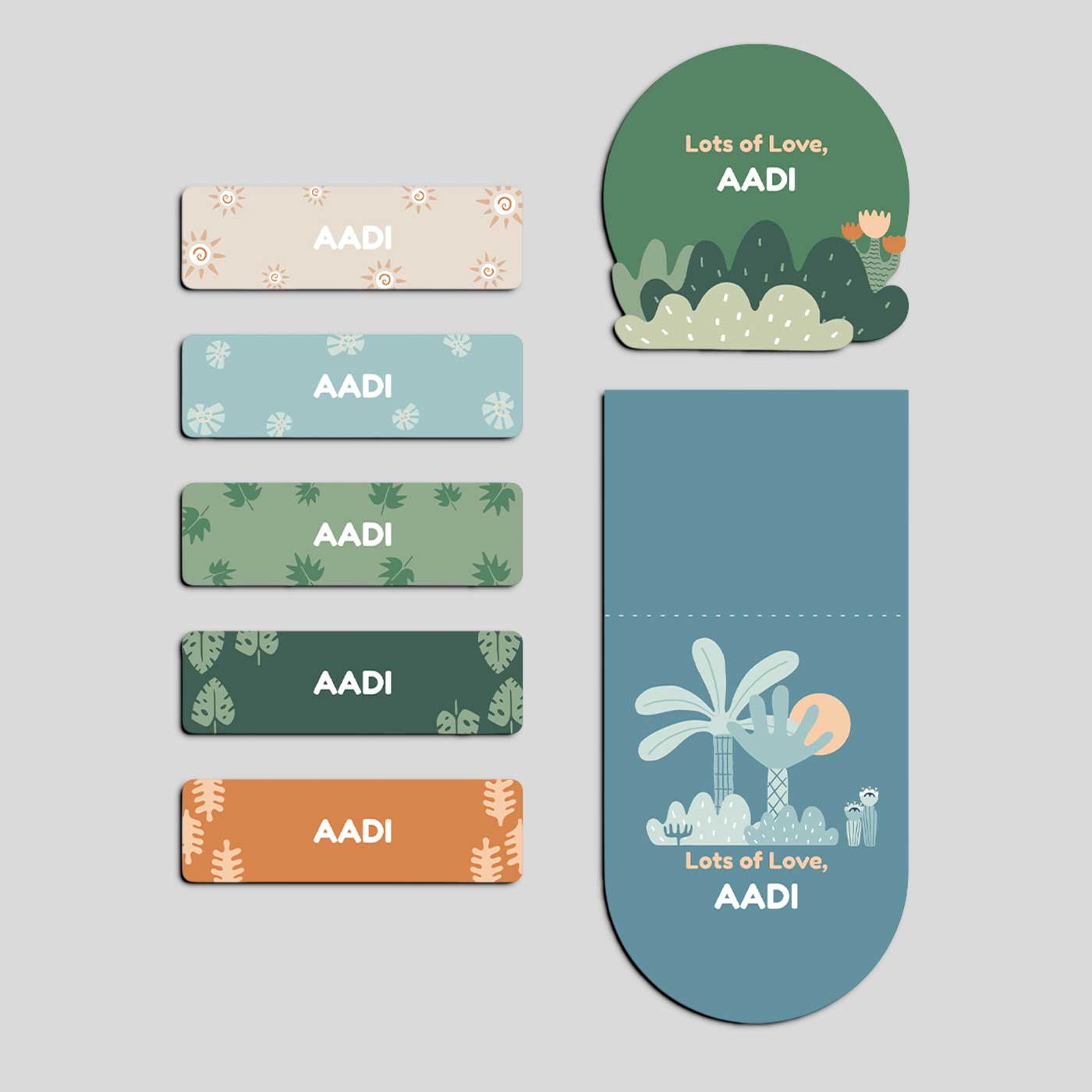 Buy Personalized Nature & I Theme Sticker Sheet | 40 Stickers Online On ...
