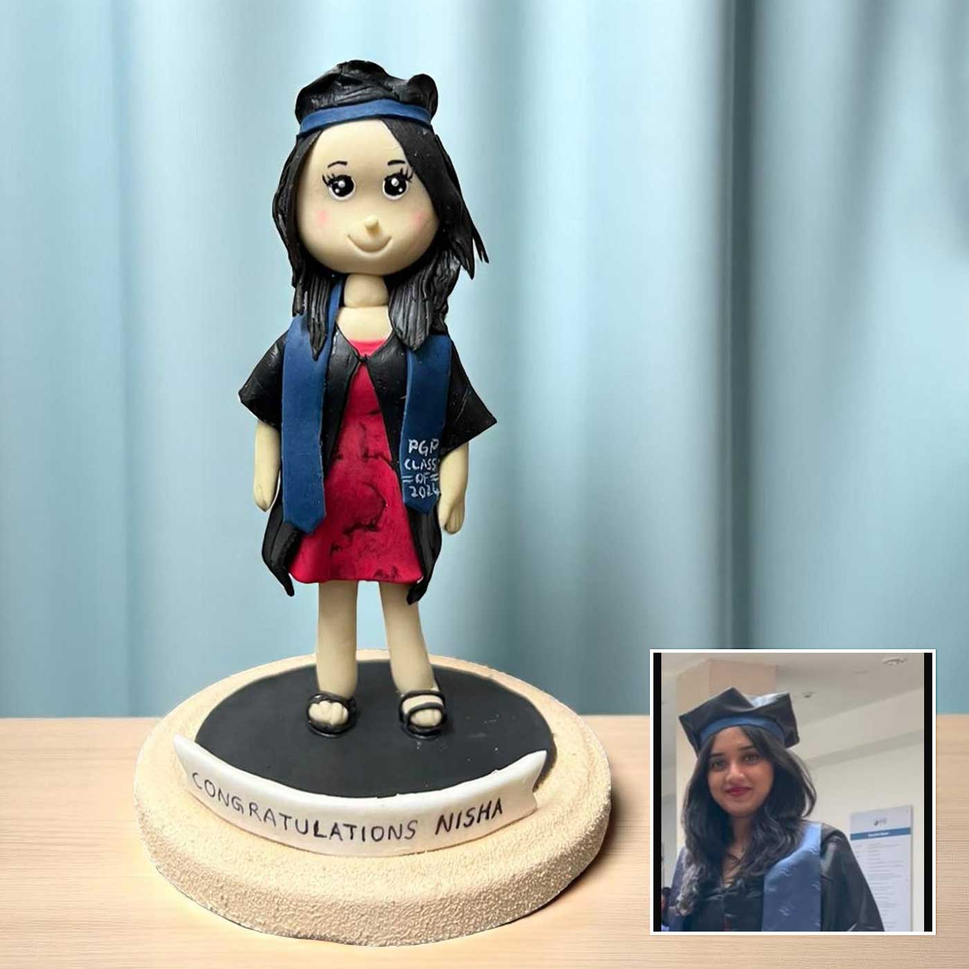 Buy Photo Personalized Miniature Clay Dolls Online On Zwende