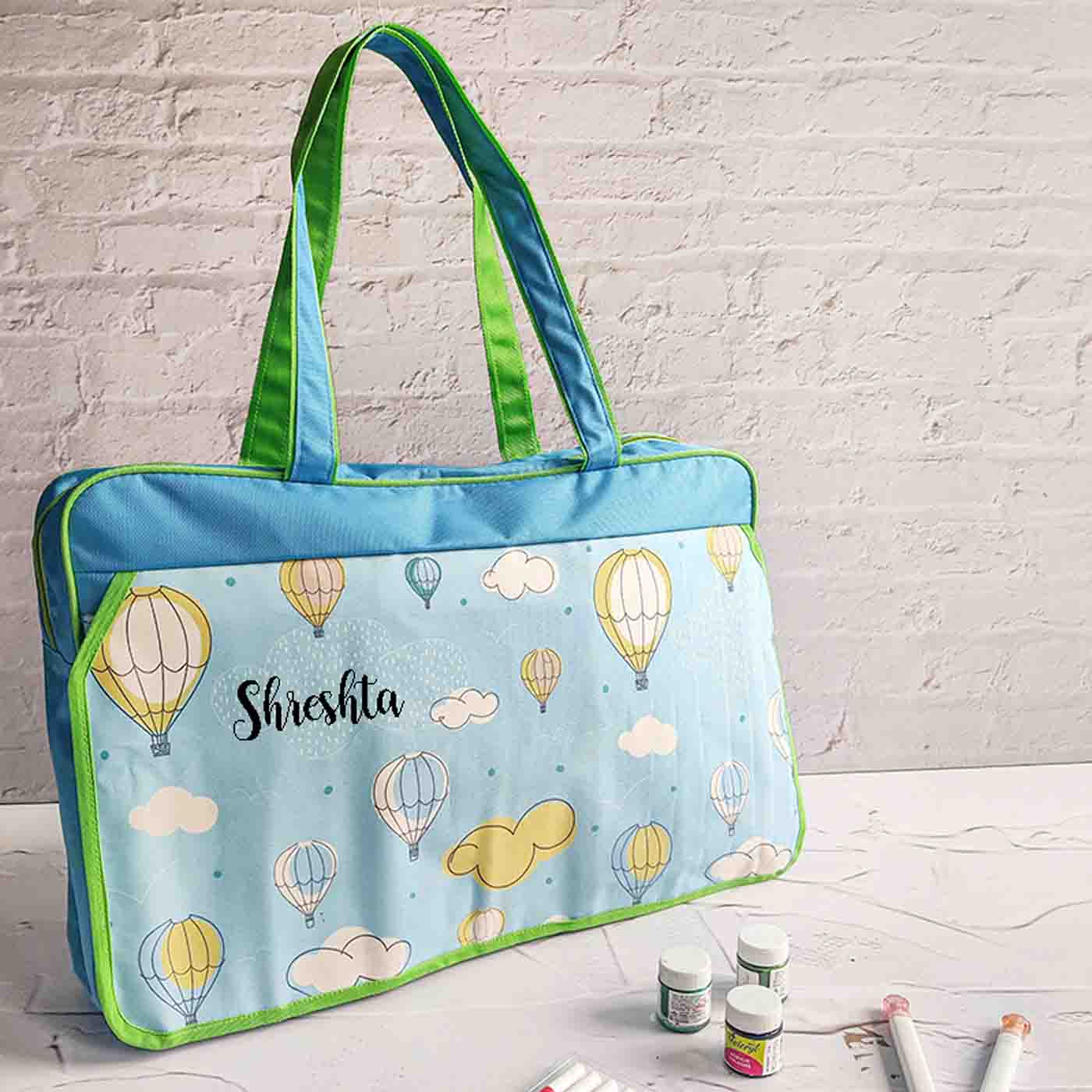 Buy Personalised Printed Jumbo Art Bag for Kids Online On Zwende
