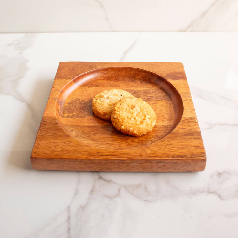Handcrafted Mango Wood Serving Platter – Zwende