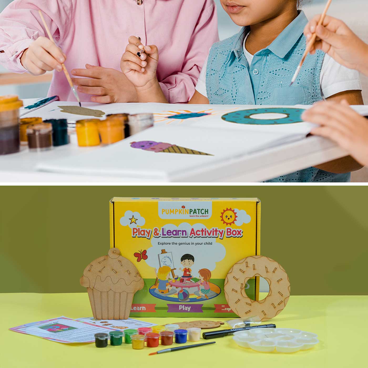 Buy Handmade Sweet Treats DIY Box DIY Kit | Set of 8 Online On Zwende