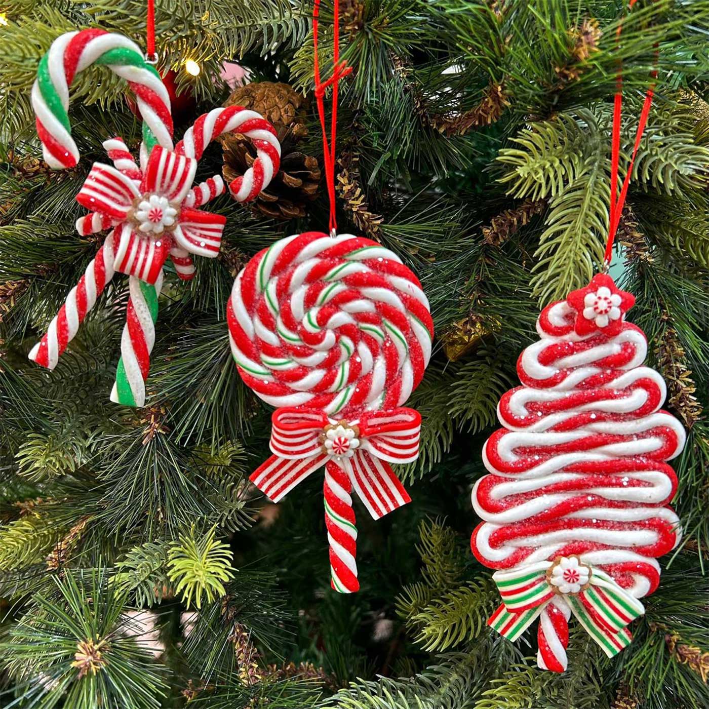 Buy Handmade Candyland Delight Clay Ornaments For Christmas Tree ...