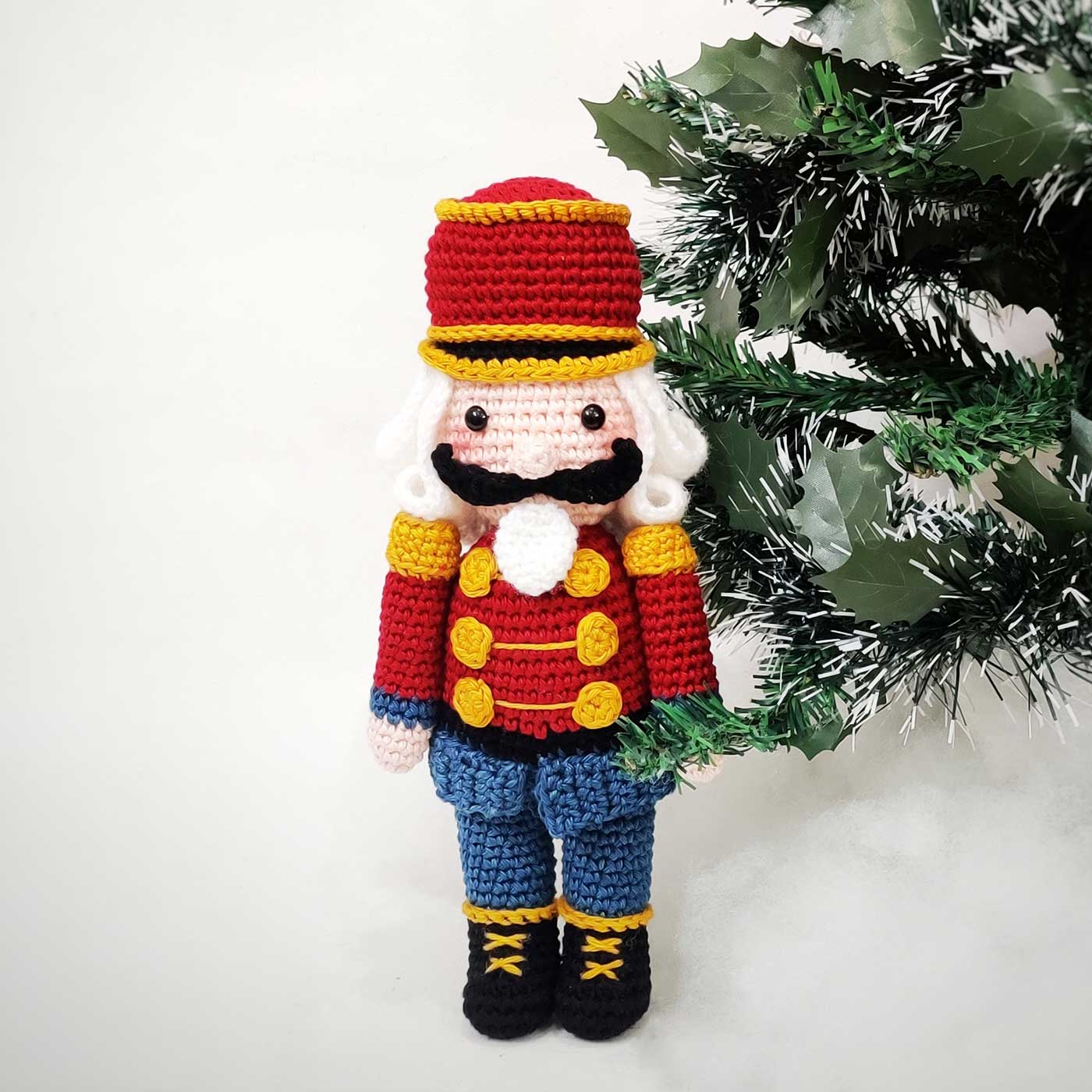 Buy Handmade Crochet Nutcracker Toy Crochet | Secret Santa Gift Ideas ...