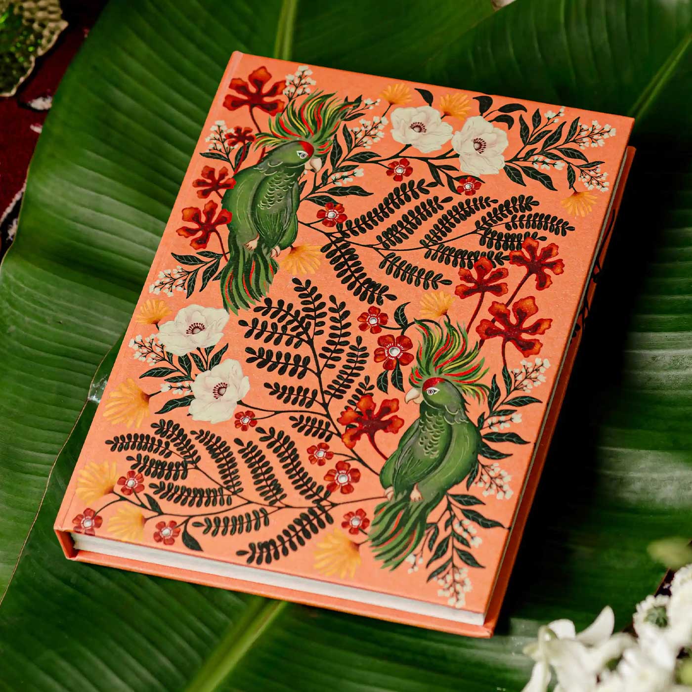 Buy Handmade Narangi Parrot Planner With Habit Tracker | 160 Pages ...