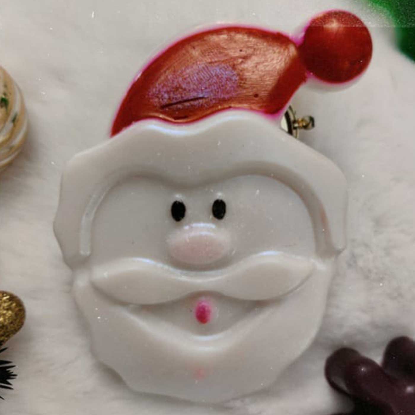 Buy Handmade Santa Claus Shaped Shea Butter Soap Online On Zwende