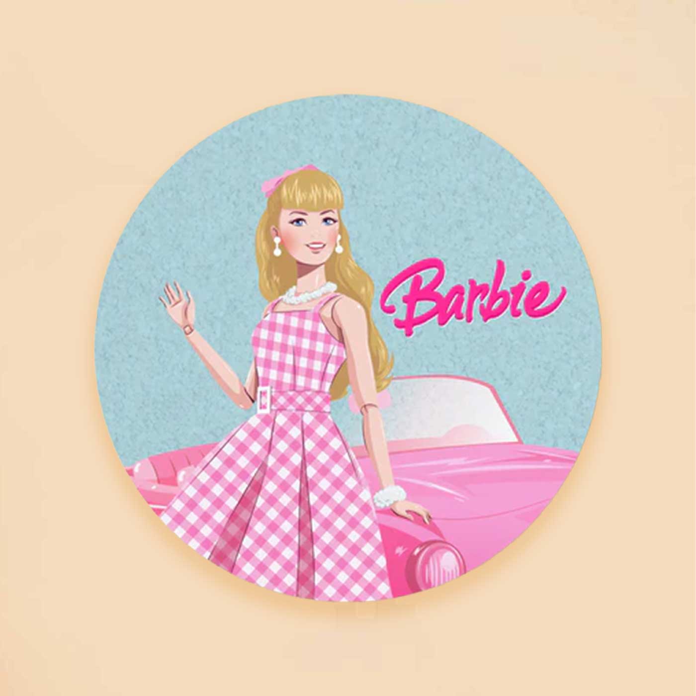 Buy Handmade Barbie Theme Wooden Pinboard For Kids Online On Zwende