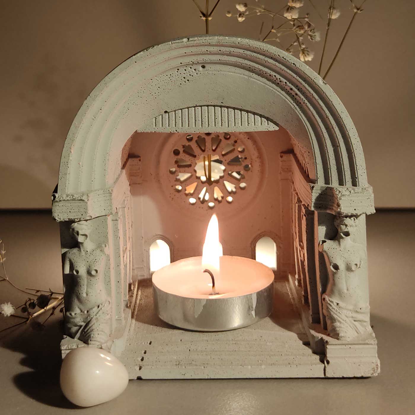 Buy Handmade Classic Roman Dome Candle Holder Online On Zwende