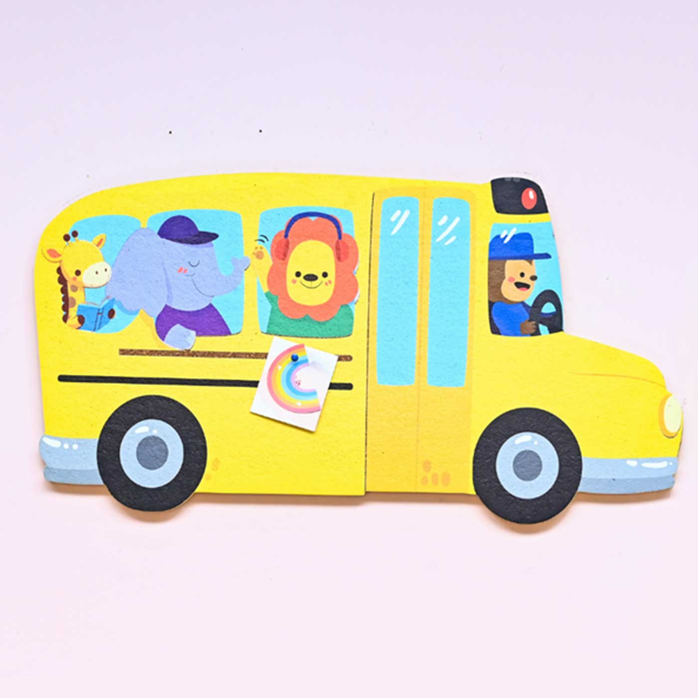 Buy Handmade School Bus Wooden Pinboard For Kids Online On Zwende