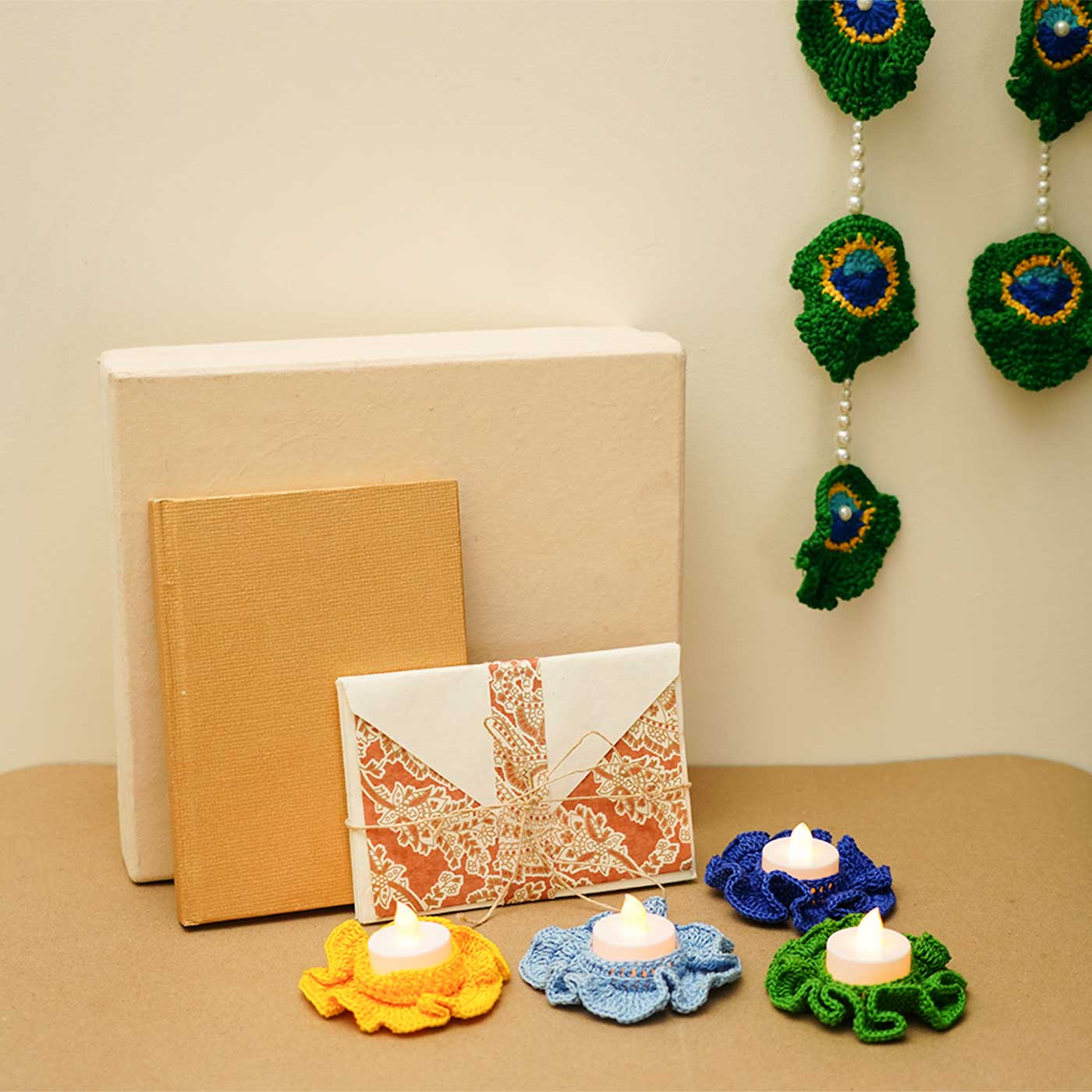 Buy Handmade Diwali Hamper Box | Set Of 12 Online On Zwende