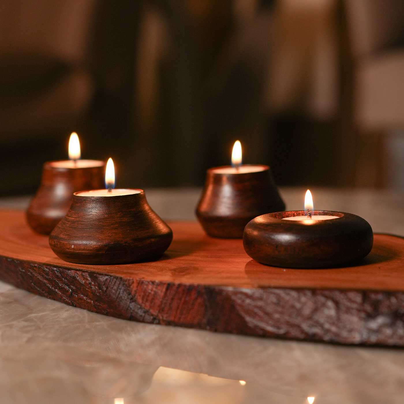 Buy Handmade Matka Glow Reusable Hamper | Includes Matka Wooden Candles ...