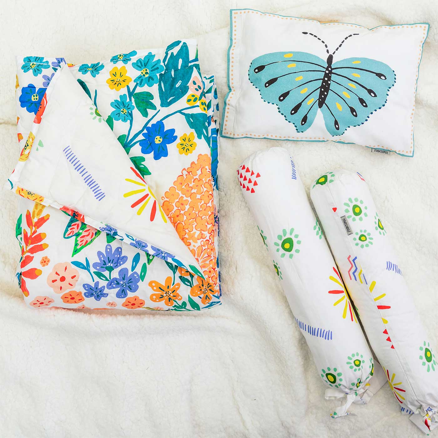 Buy Personalized All The Wild Things Theme Baby Bedding | Set Of 5 ...