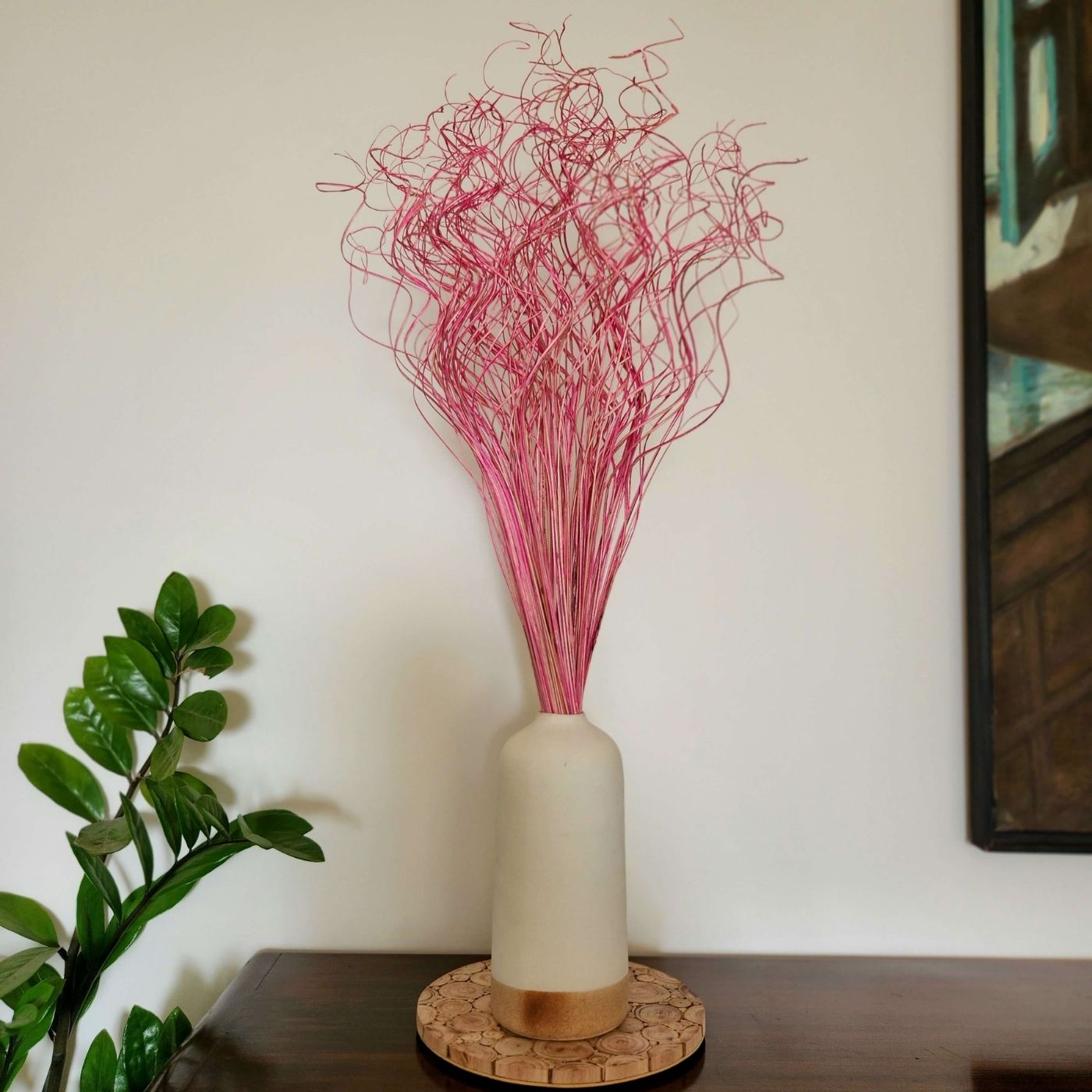 Buy Handmade Curly Dried Stems Bouquet | Set Of 100 Online On Zwende