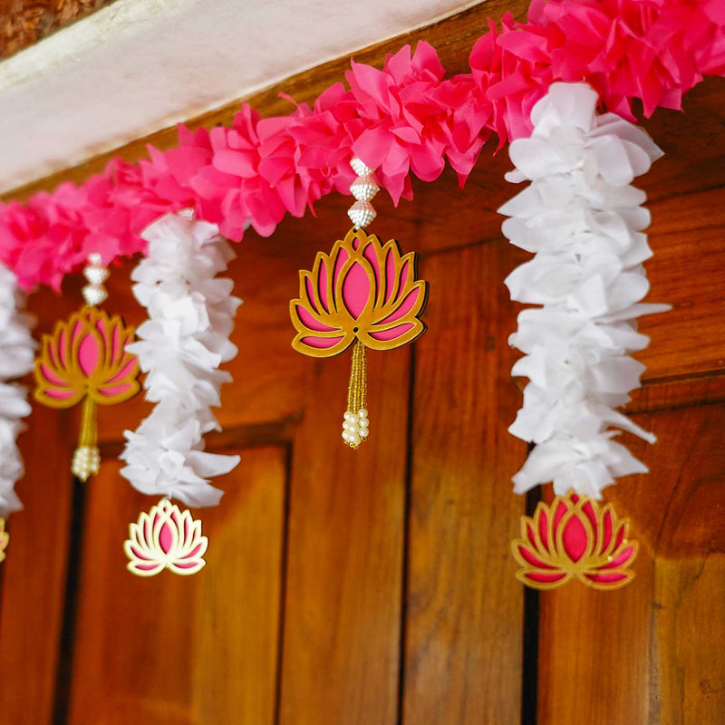 Lotus Festive Toran Door Hanging – Zwende