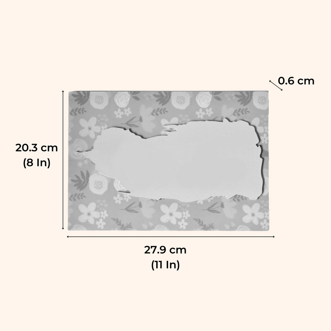 Buy Pastel Rectangular MDF Nameplate Online On Zwende