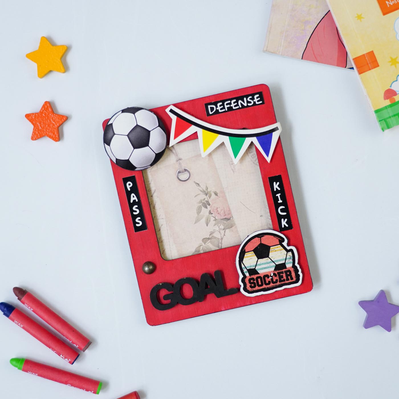 Buy Personalized Football Theme Photo Frame Online On Zwende