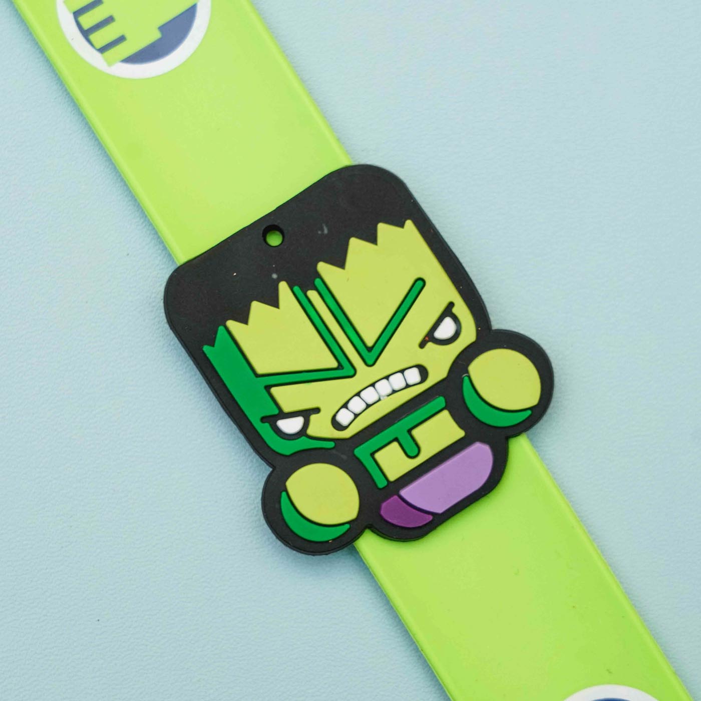Buy Handmade Hulk Slap Band Kids Rakhi With Roli Chawal Online On Zwende