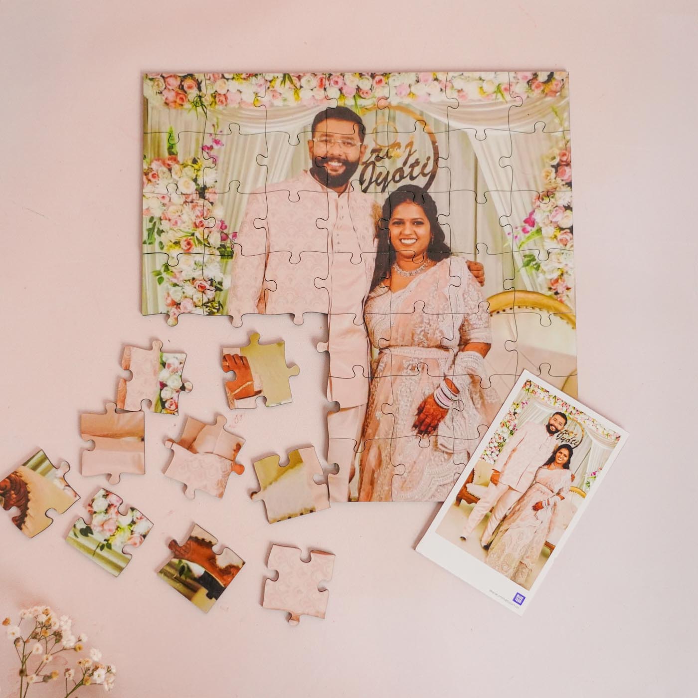 Buy Photo Personalized Couples Puzzle Online On Zwende