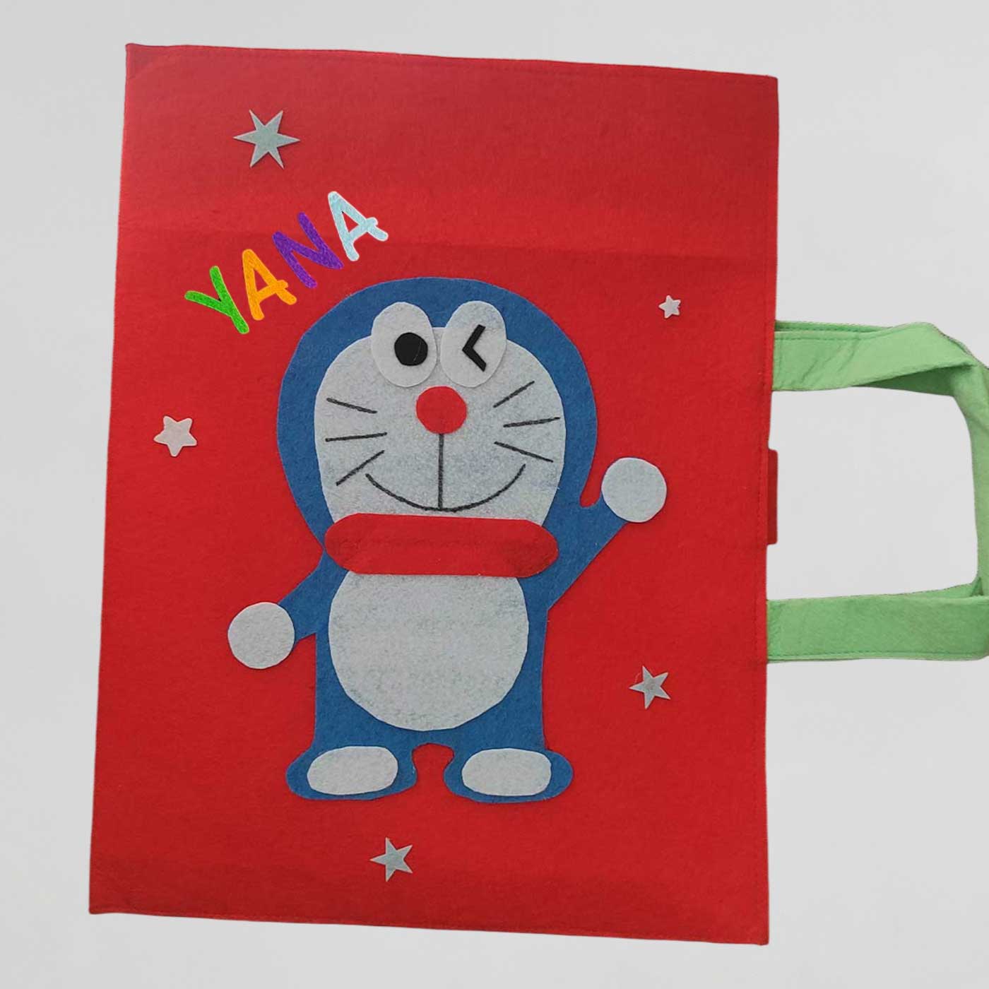 Buy Personalized Handmade Doremon Theme Felt Kids Craft Folder Online ...