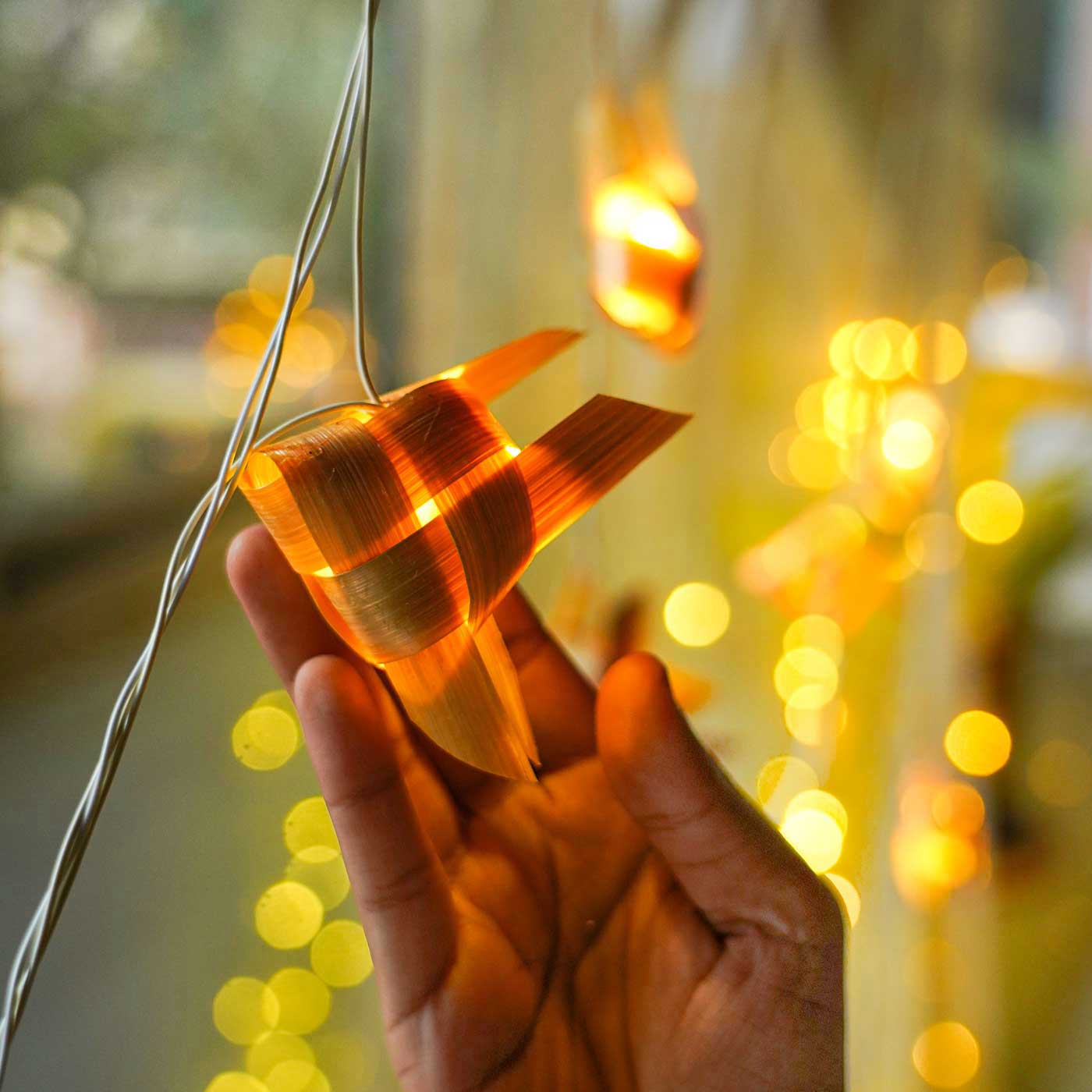 Buy Eco-Friendly Handmade Decorative Fish Bamboo Fairy Light Online On ...