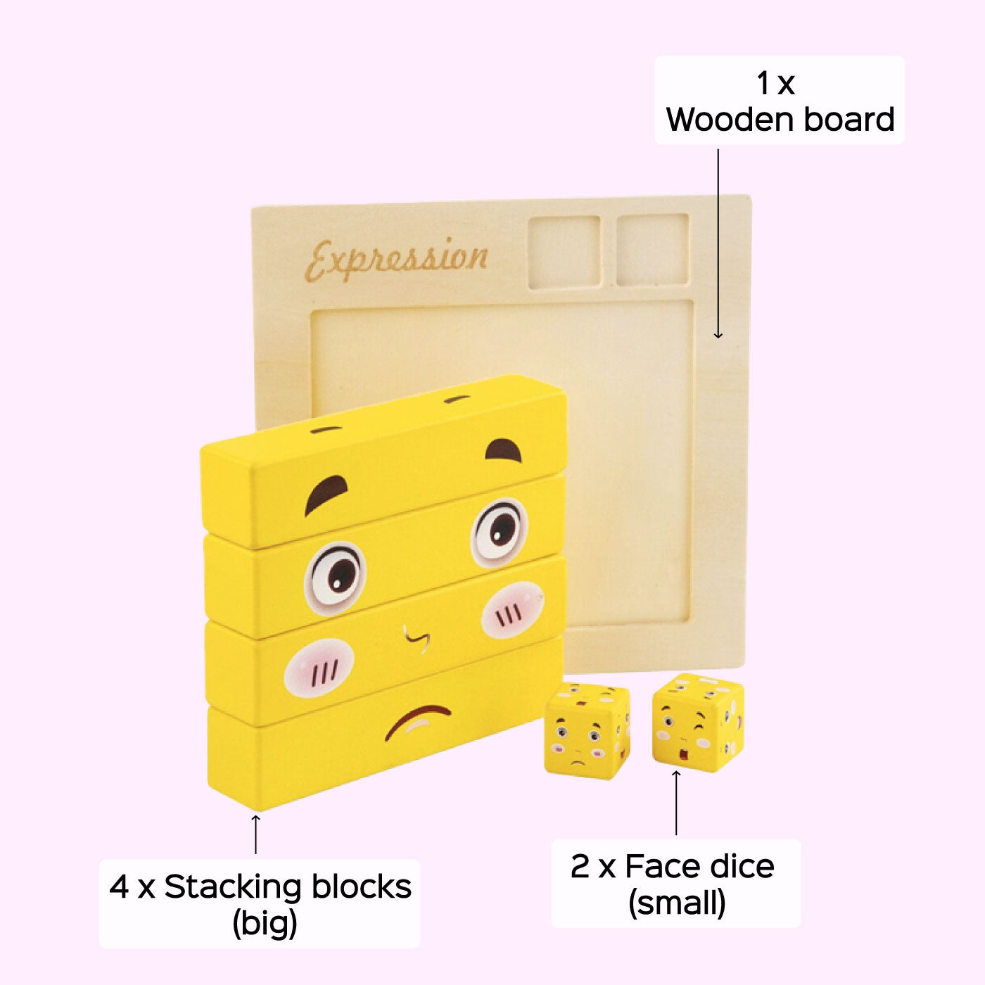 Buy Expression Face Changing Building Blocks Online On Zwende