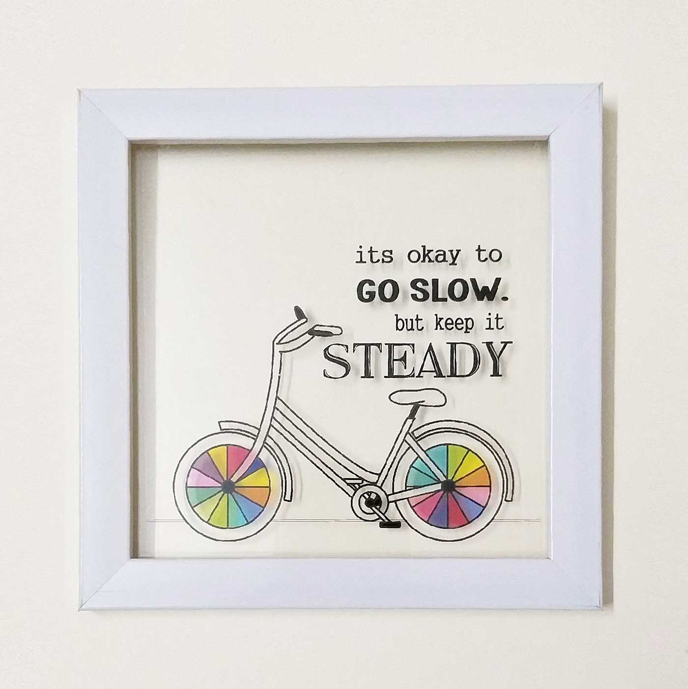Buy Handmade "Keep It Steady" Wooden Frame Online On Zwende
