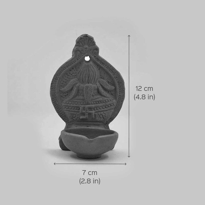 Handmade Kalash Statue Terracotta Hanging Diya I Set of 2 – Zwende