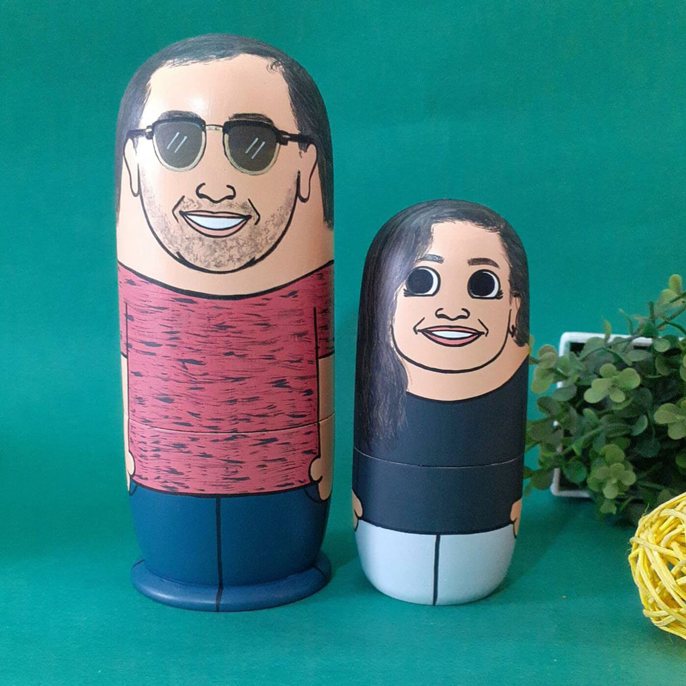 Buy Personalized Nesting Dolls Online On Zwende