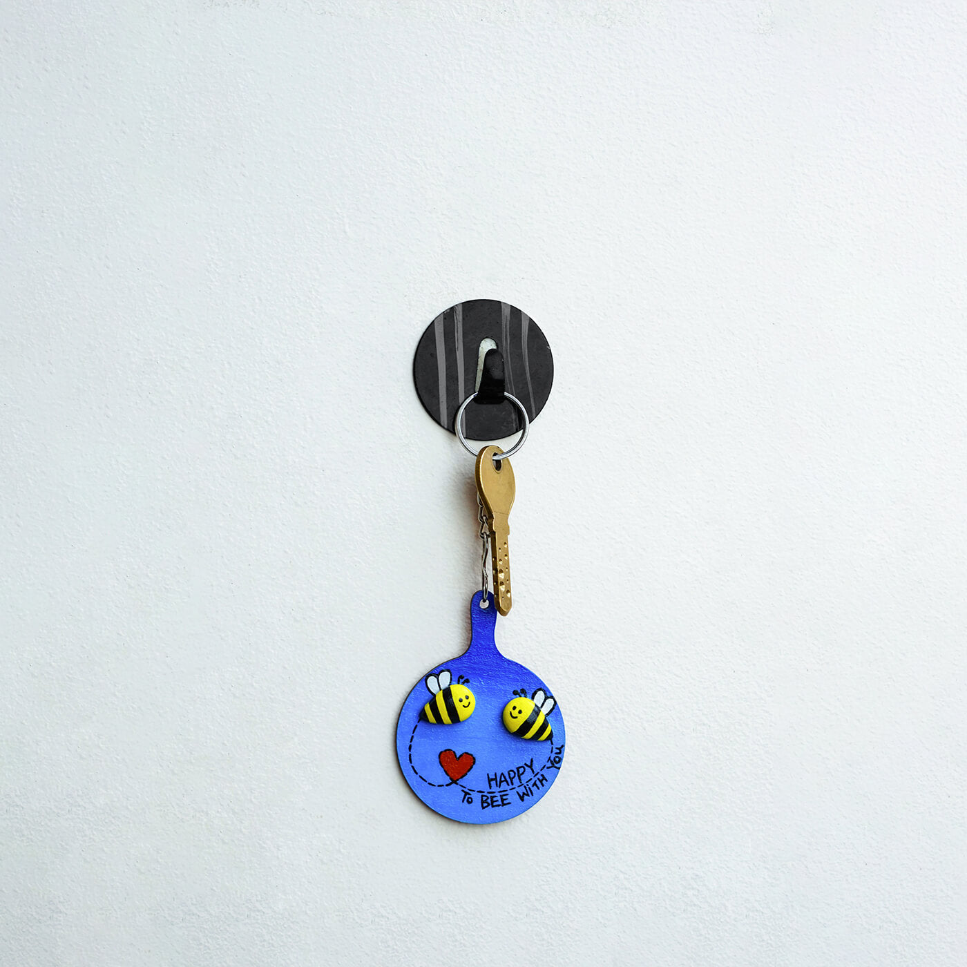 Buy Handmade MDF Keychain for Couples Online On Zwende