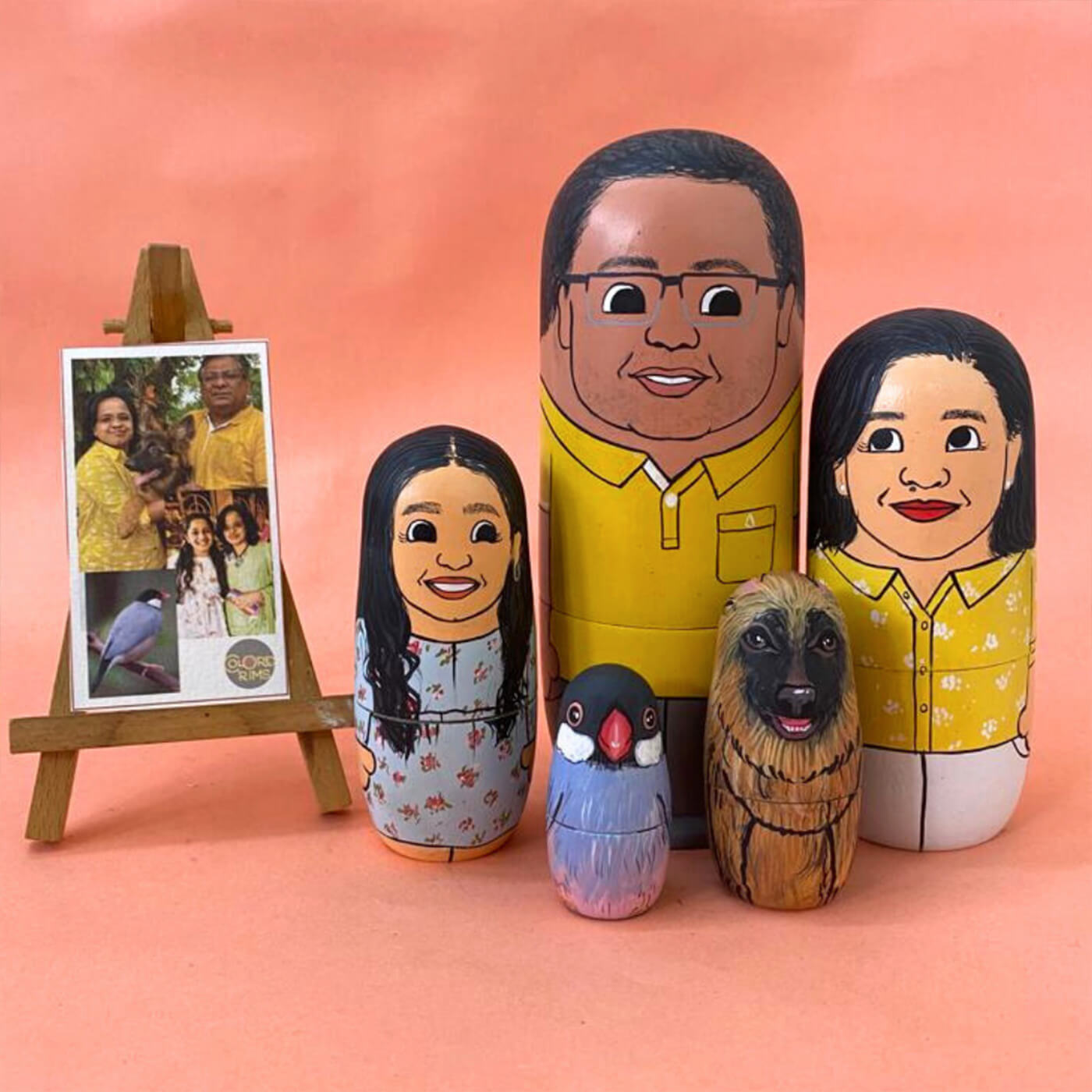 Buy Personalized Nesting Dolls Online On Zwende