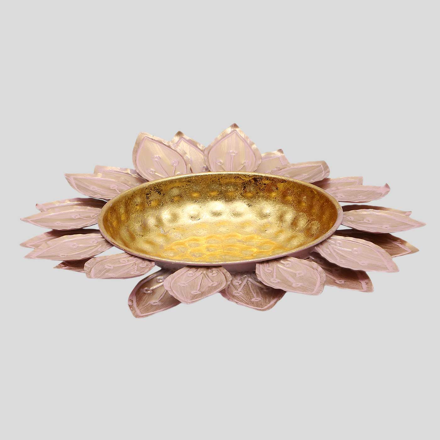 Buy Handmade Pink Flower Urli Online On Zwende