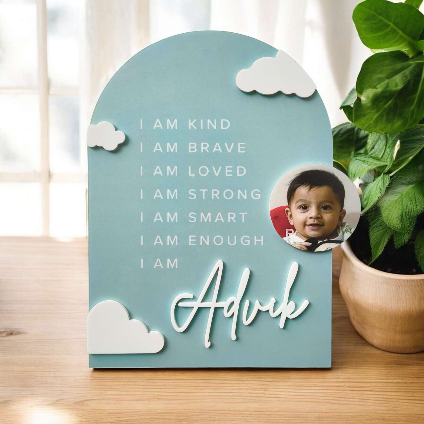 Buy Photo Personalized Positive Affirmations Acrylic Frame Online On Zwende