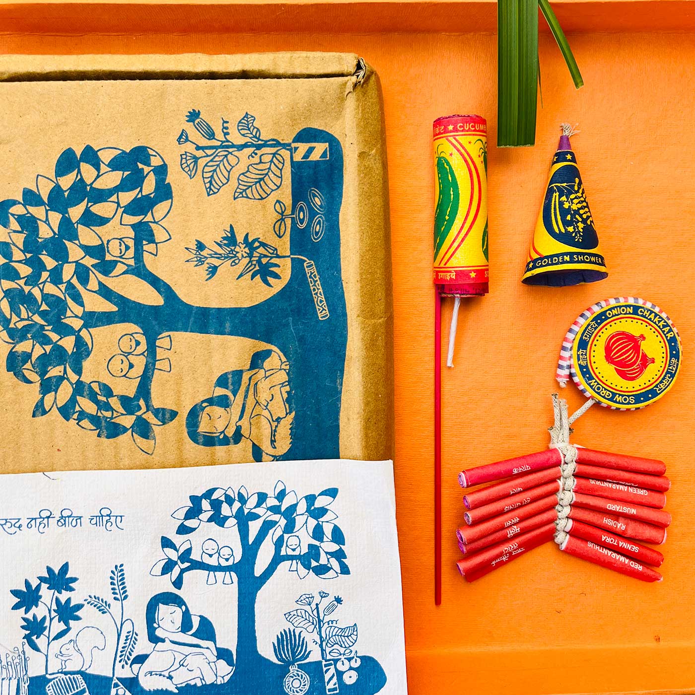 Buy Plantable Flower Seed Crackers Beej Patakha Hamper Online On Zwende