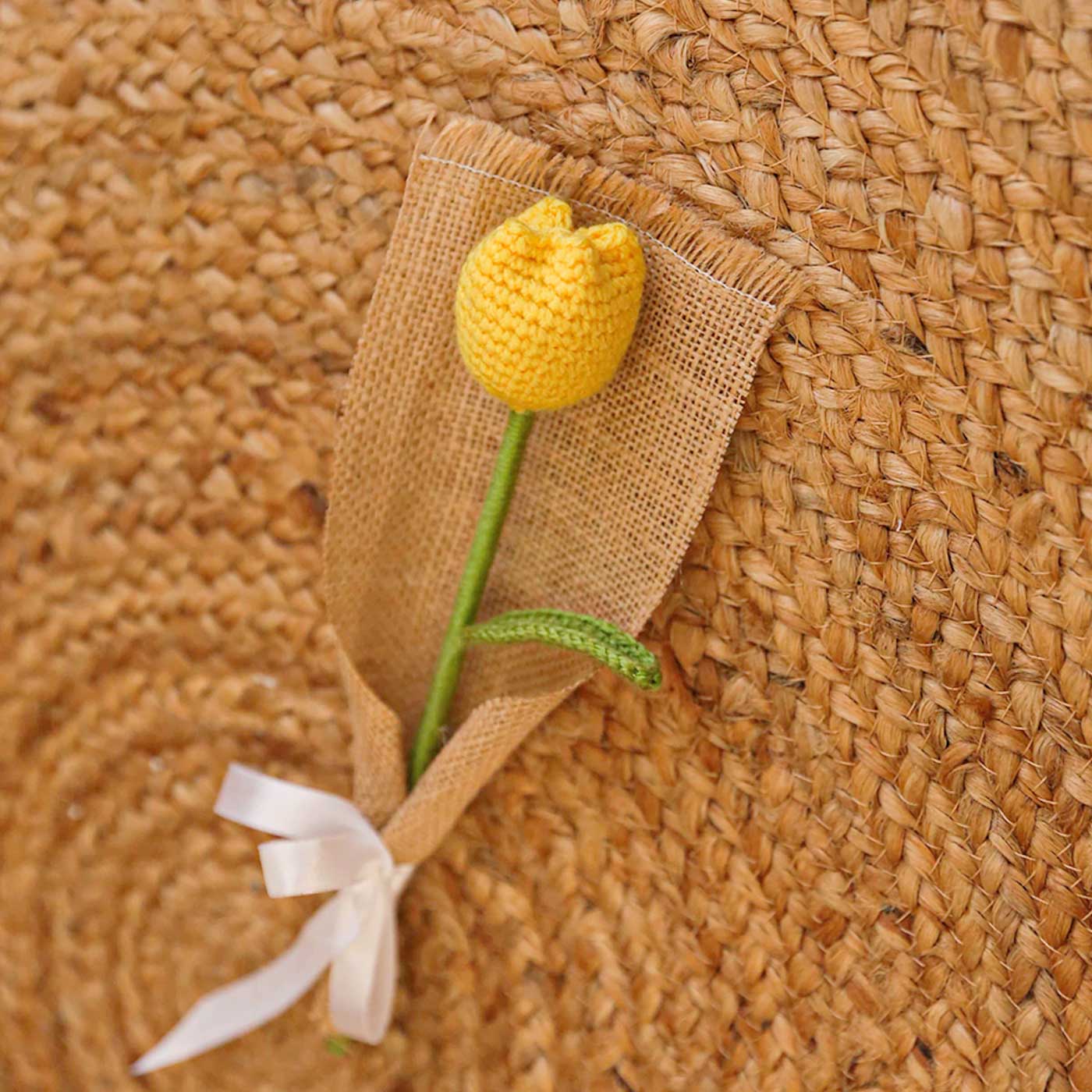 Buy Handmade Crochet Tulip Flower Online On Zwende