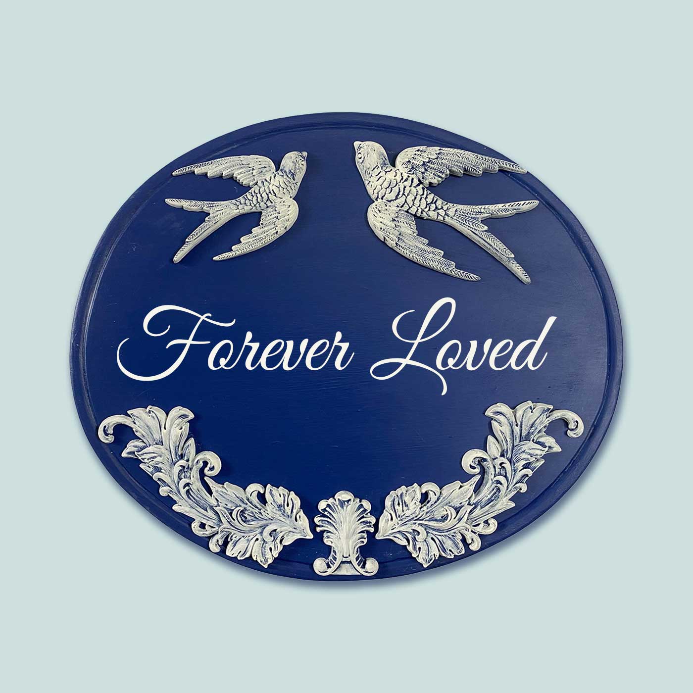 Buy Handpainted Baroque Wood & Resin Personalized Nameplate Online On ...