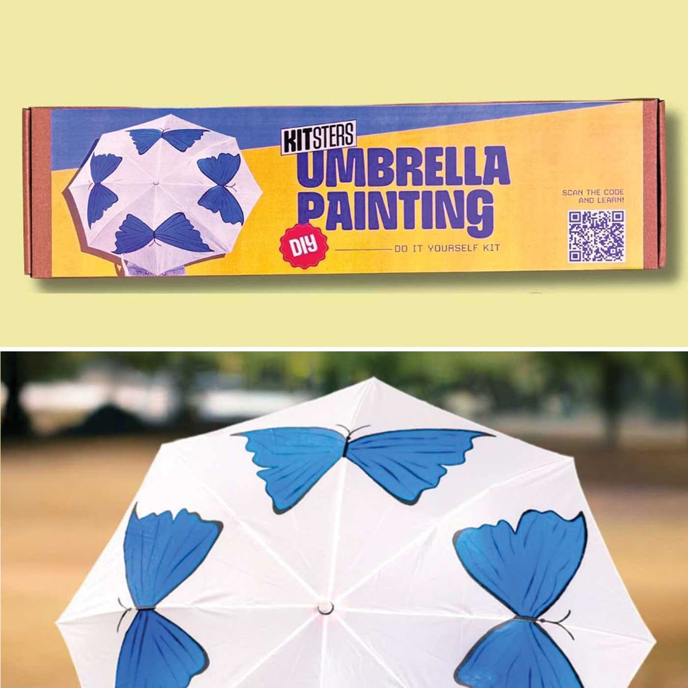 Buy Umbrella Painting DIY Kit Online On Zwende