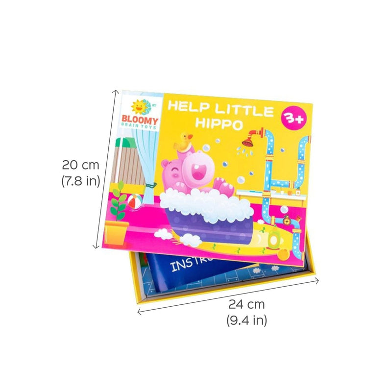 Help The Hippo Puzzle Game Set – Zwende