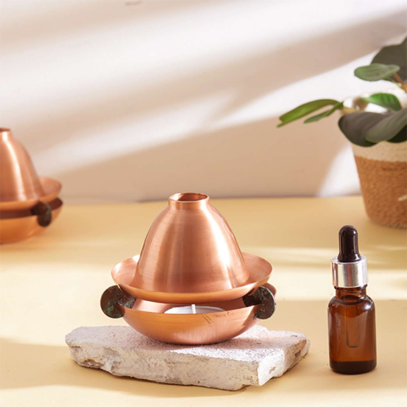 Buy Handmade Tranquil Copper Aroma Diffuser Online On Zwende